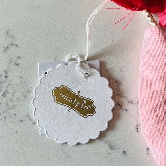 Mud Pie | Accessories | Mud Pie Pink Tassel Pom Pom Girls Purse | Poshmark